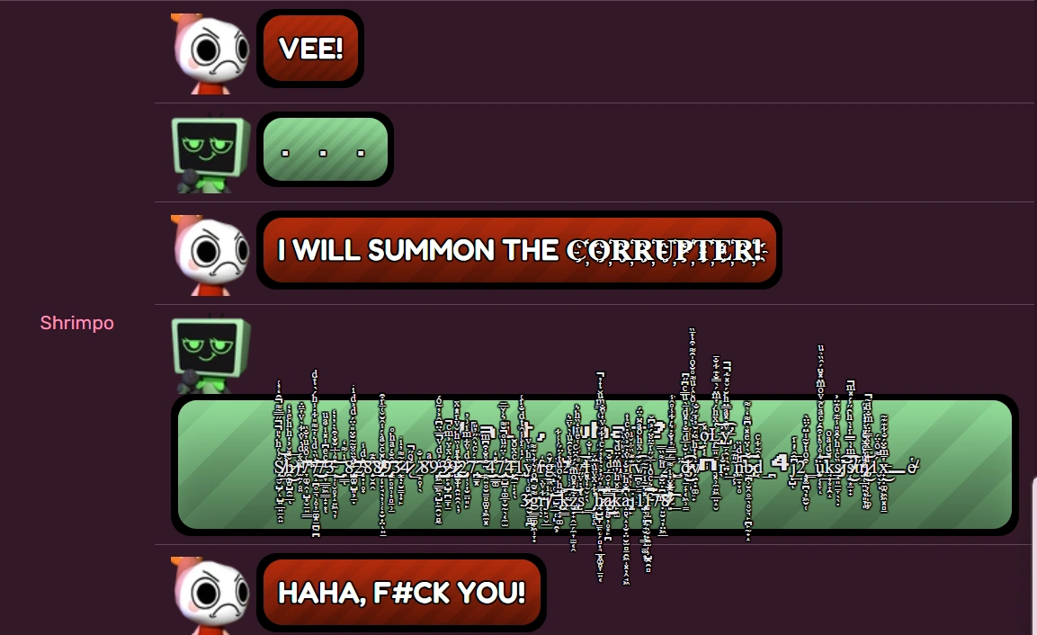 Cursed dialogue I modified on inspect mode (PARTIAL CURSE WORDS WARNING) | Fandom