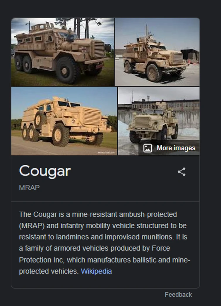 BRM5 Has the Cougar, has the Stryker, and has the Humvee but where is ...