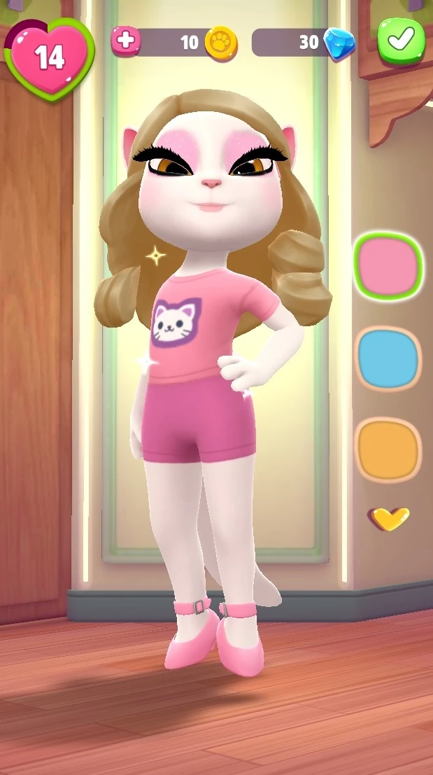 Angela is so pretty in pink!🦩🌸 | Fandom