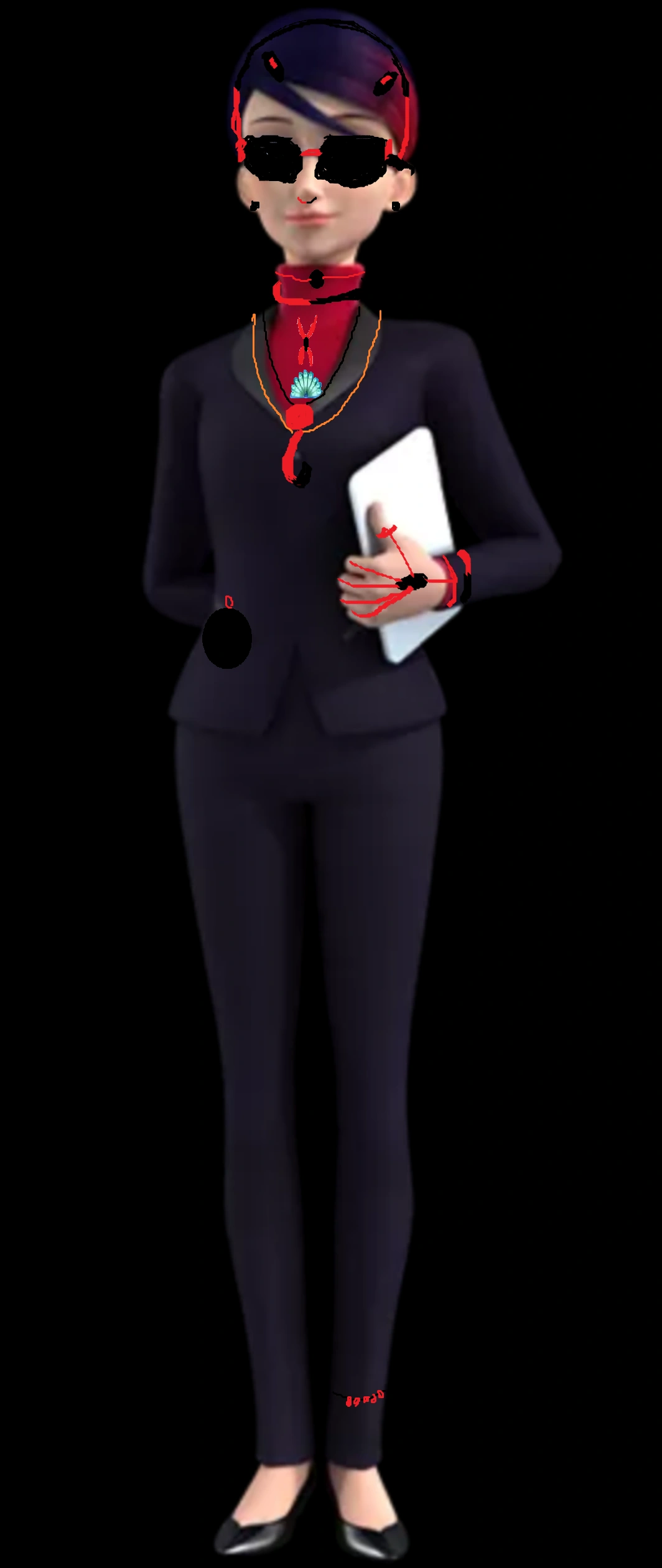 Nathalie with all the Miraculouses: | Fandom