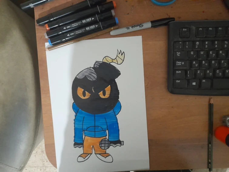 My drawing of Chibi Whitty | Fandom