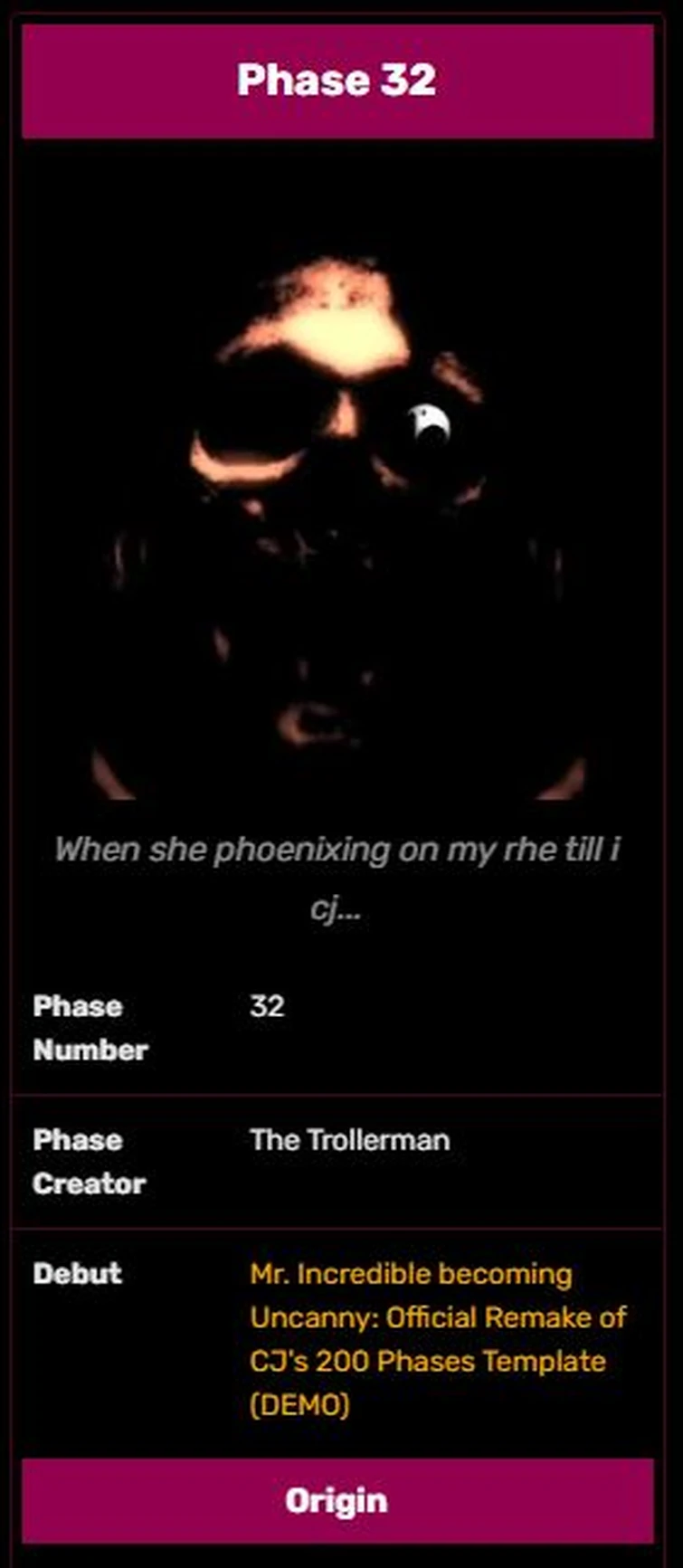 well shit that was uncanny (look at the caption) | Fandom