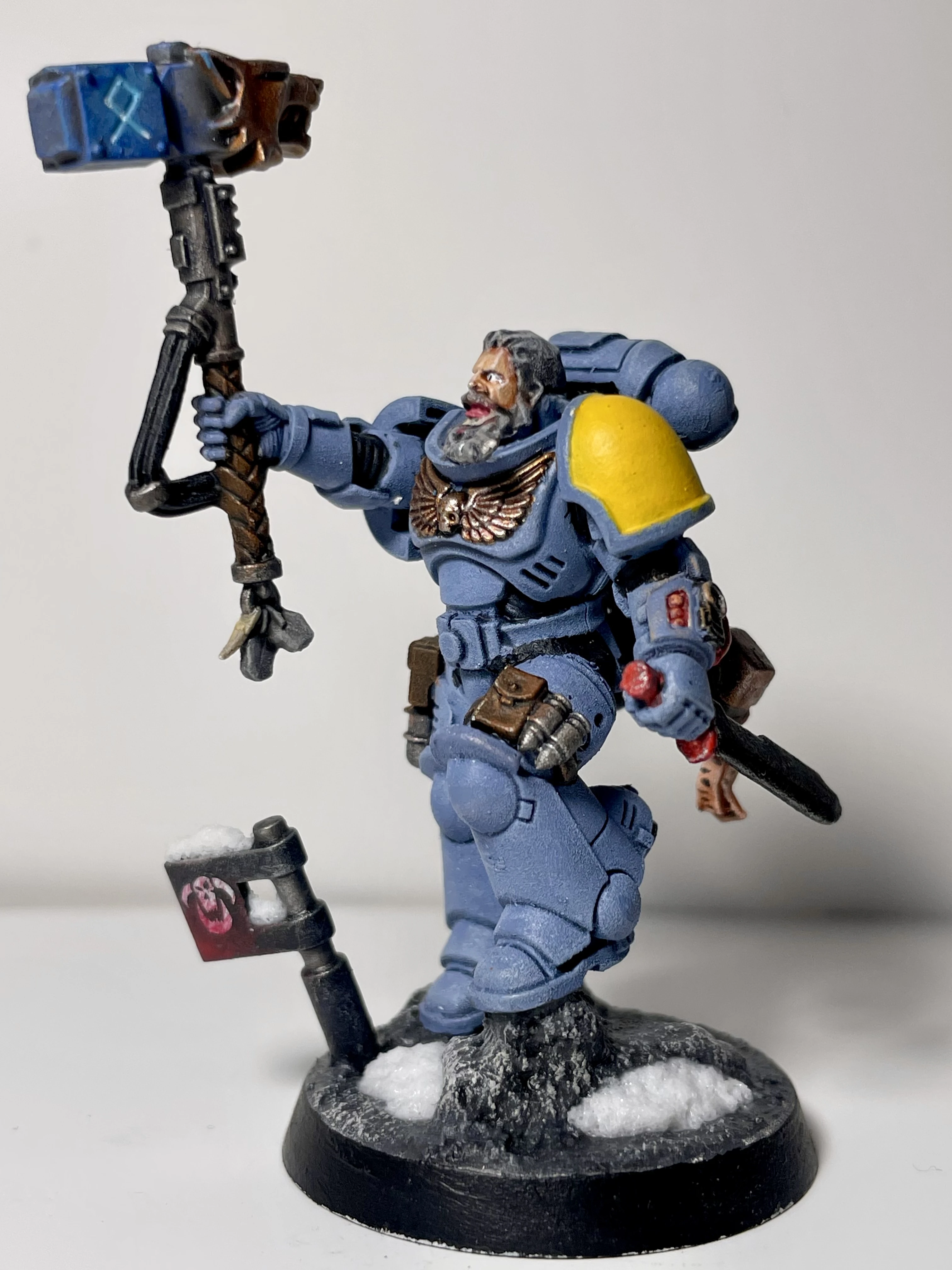 Kitbashed Space Wolf Assualt Intercessor Sergeant | Fandom