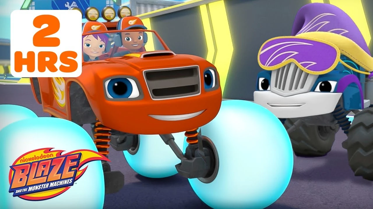 Blaze Get Bouncy Tires Race | Fandom