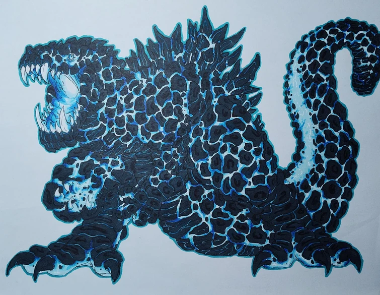 Atomic Godzilla Full Body | Fandom