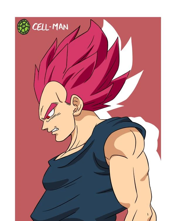 Art By Cell-Man Vegeta Edition | Fandom