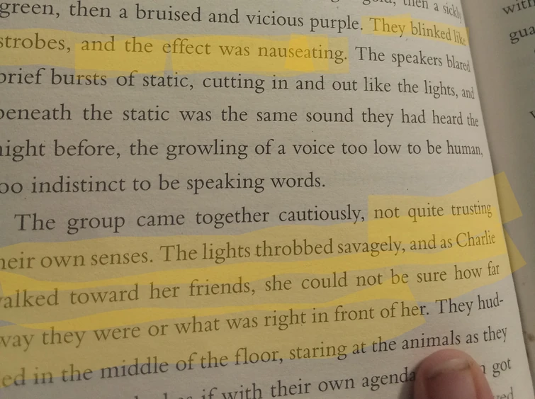 Could this have been caused by the illusion discs? (The Silver Eyes ...