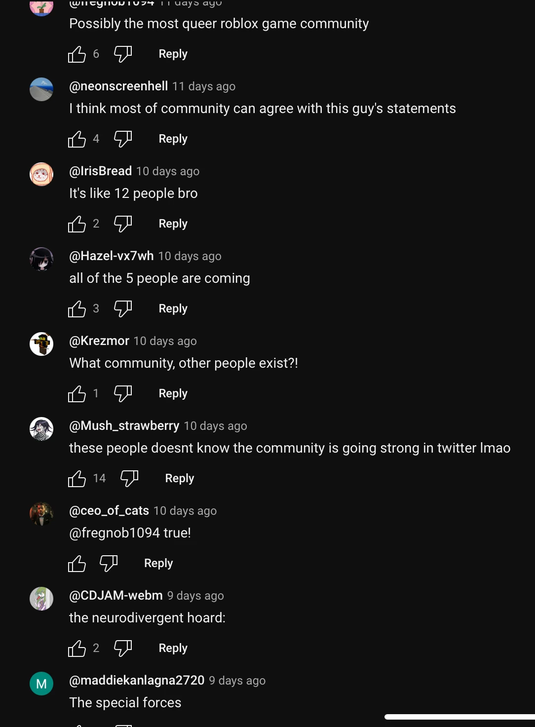 Ppl roasting the community | Fandom