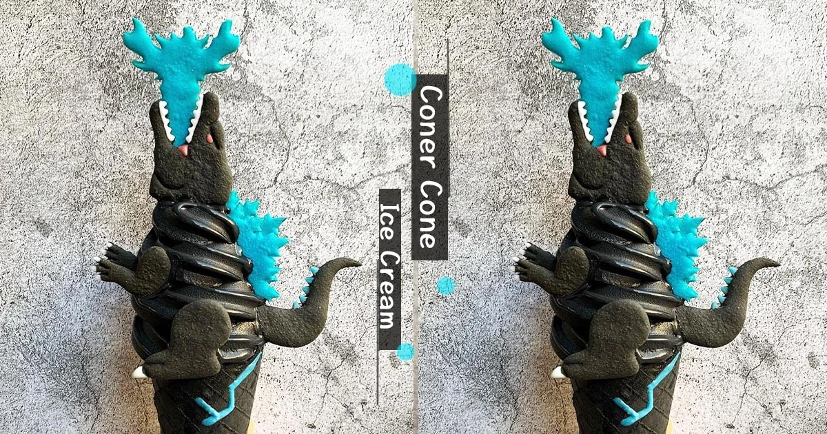 Here is a Godzilla ice-cream | Fandom