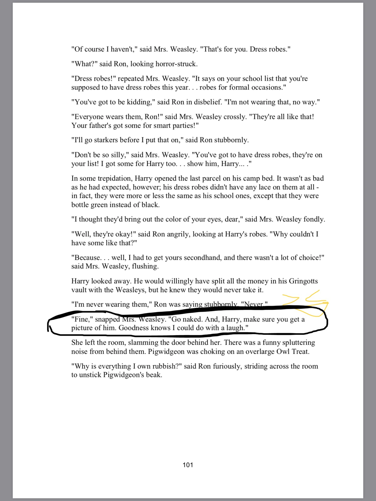 Was lost in the Harry Potter books feeling a little low until i read ...