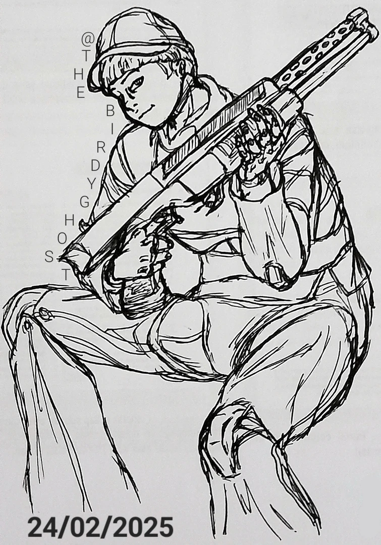 Chul-su with guns. | Fandom