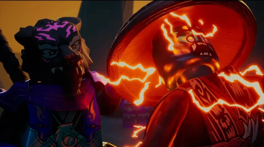 Lord Ras has somewhat similar situations to Paragus from Dragon Ball Z ...