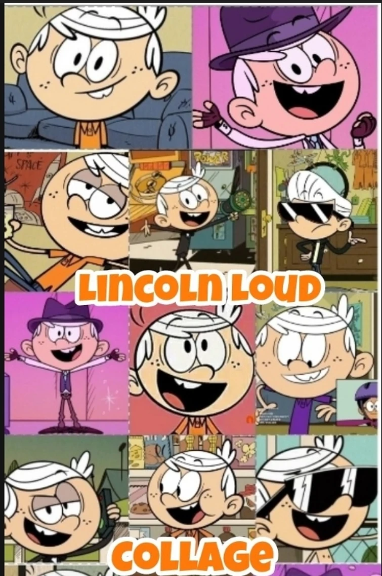 Lincoln Loud mega collage 🧡🧡🧡🧡 | Fandom