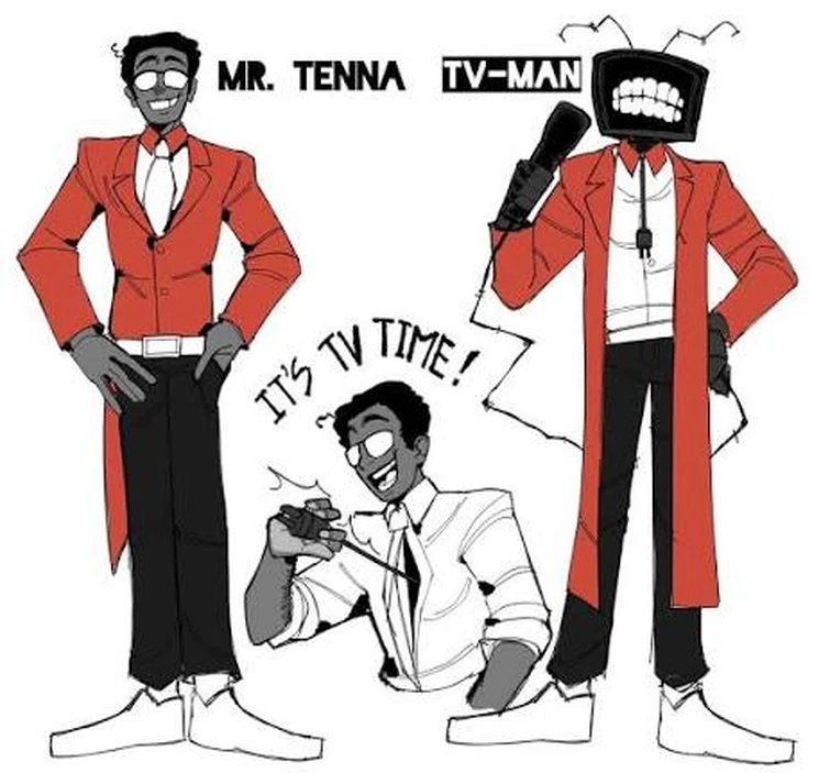 Mr tenna as tv man | Fandom