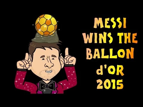 LIONEL MESSI Wins The Ballon d'Or 2015! (Awards Highlights Part 1 ...