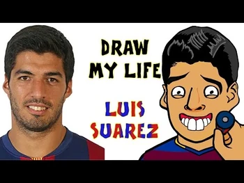 Luis Suarez - DRAW MY LIFE (El Clasico 2016 preview l BITE l top ...