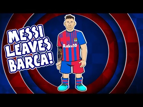 😭Messi leaves Barcelona!😭 (Lionel Messi farewell song press conference ...