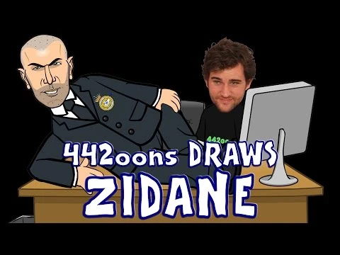 442oons draws ZIDANE! | 442oons Wiki | Fandom
