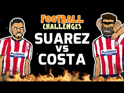 🔥SUAREZ vs COSTA🔥 Football Challenges! | 442oons Wiki | Fandom