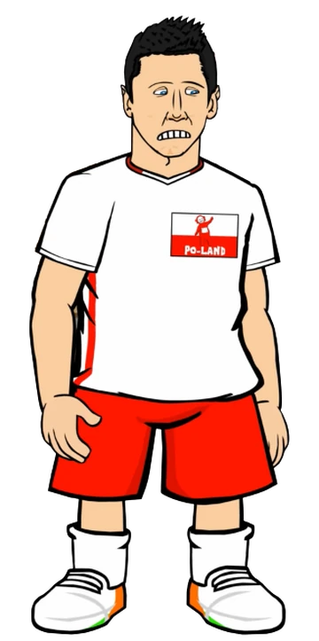 Robert Lewandowski Cartoon