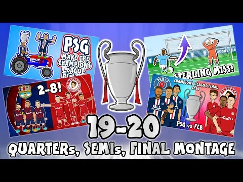 🏆UCL KNOCKOUT STAGE HIGHLIGHTS🏆 2019/2020 UEFA Champions League Best ...