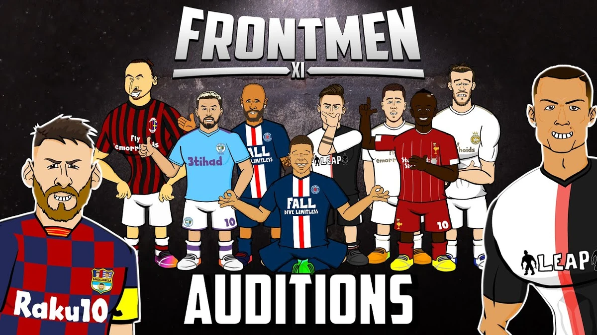🔥FRONTMEN AUDITIONS!🔥 Feat Neymar, Zlatan, Haaland, Ronaldo, Messi ...