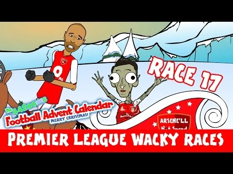 Premier League Wacky Races - Stage 17! (Arsenal 2-1 Man City! Day 22 ...