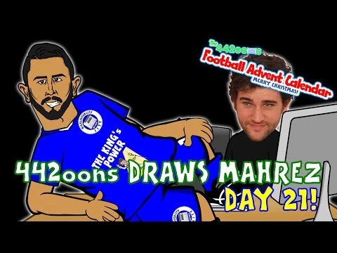 442oons Draws Mahrez! (Day 21 Football Advent Calendar) | 442oons Wiki ...