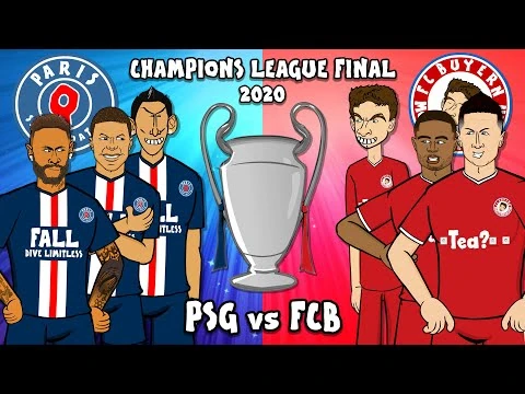 🏆PSG vs FCB Champions League Final 2020🏆 (Training Montage 1-0 Bayern ...