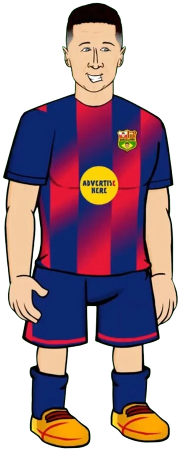 Robert Lewandowski Cartoon