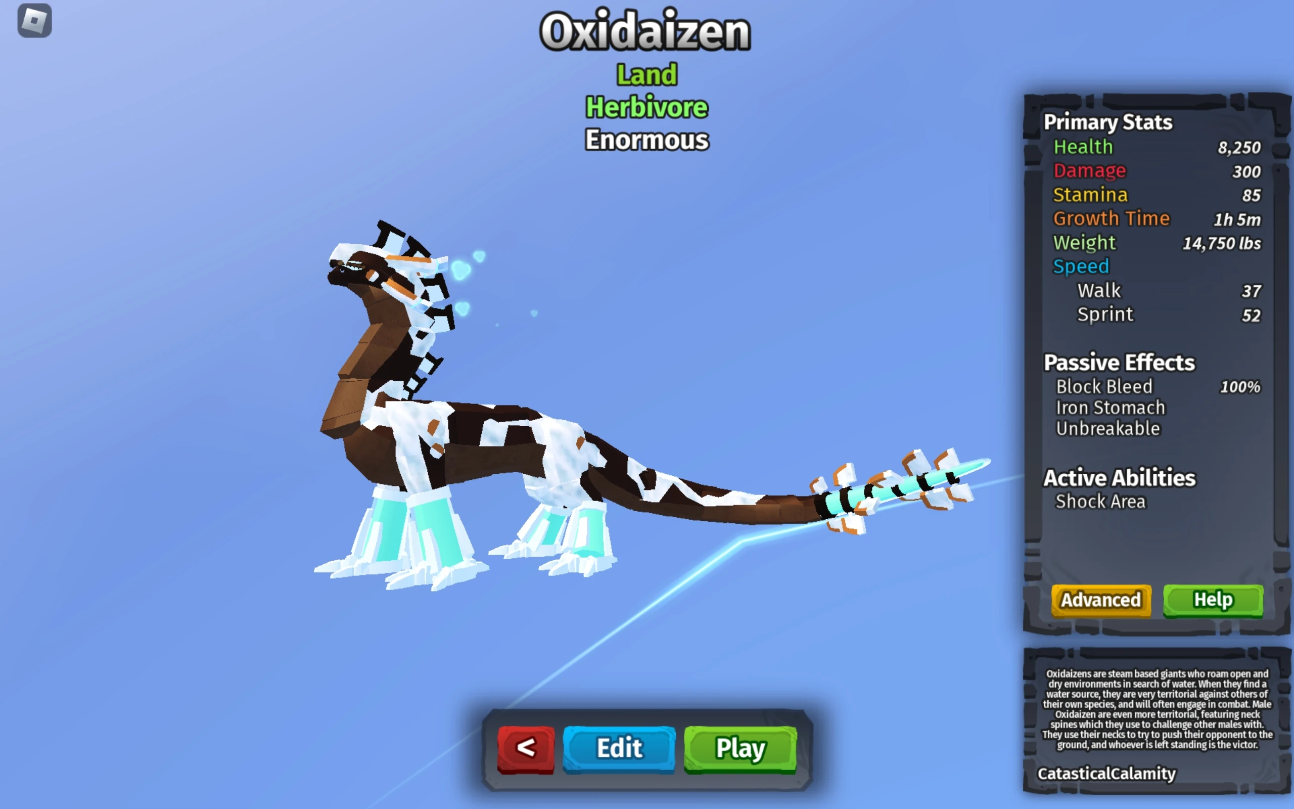 Selling Oxidaizen with frostburn mutt | Fandom