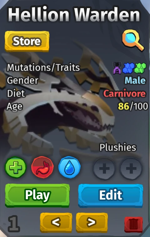 TRADING HEADLESS HELLION WARDEN | Fandom