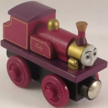 Which wooden railway model of Lady the Magical Engine is better... | Fandom