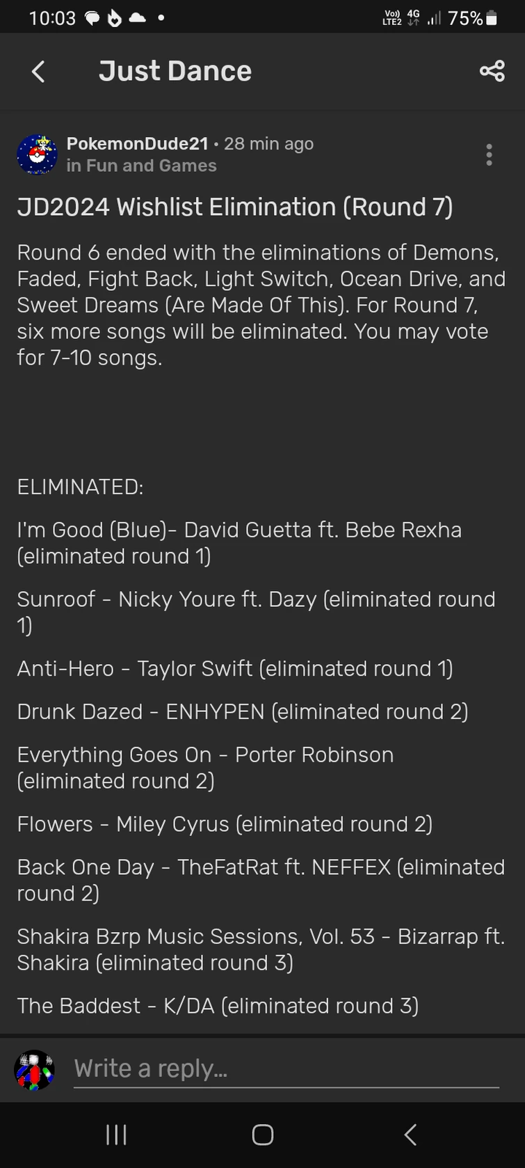 JD2024 Wishlist Elimination (Round 7) | Fandom