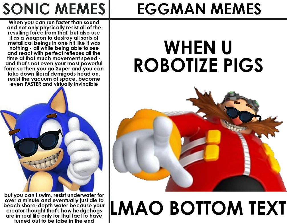 sonic meme | Fandom