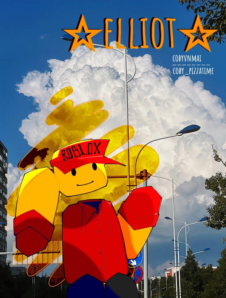 a little fanart for Elliot :3♡🍕 | Fandom