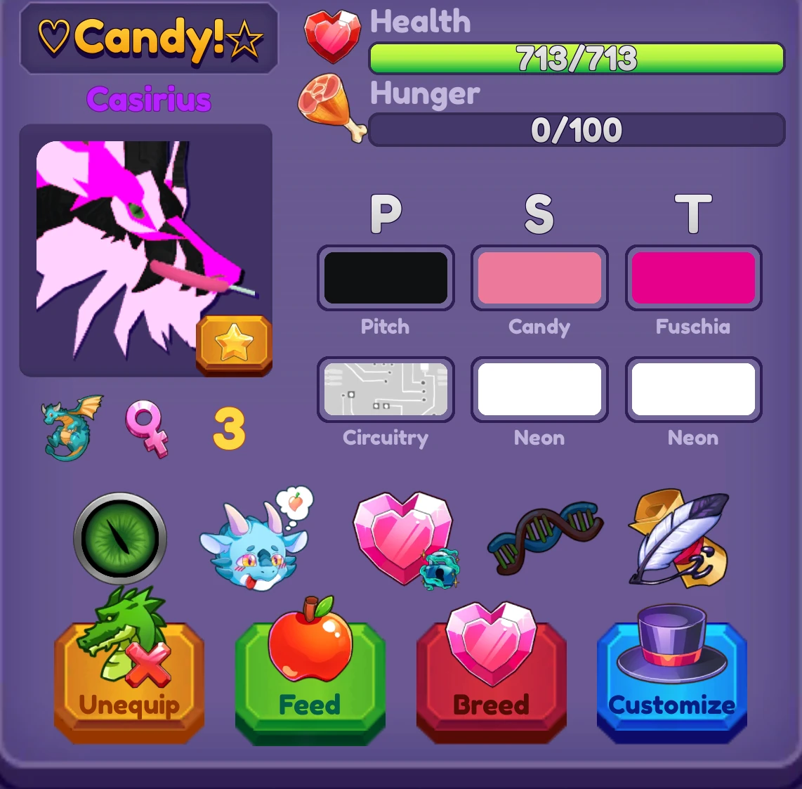 Anyone have a pure pitch casi i can cohatch my pretty casi with? | Fandom