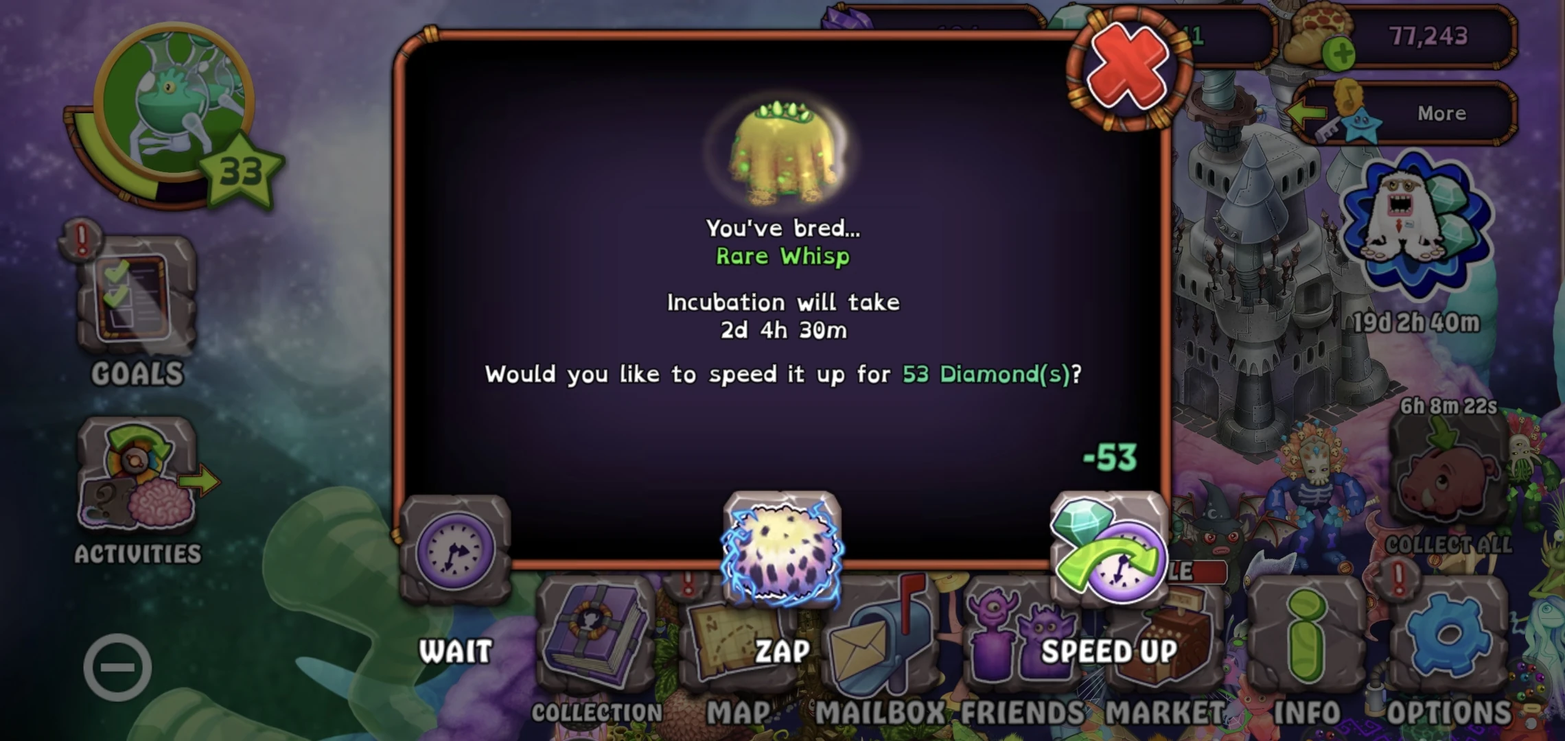 Just got Rare Whisp | Fandom