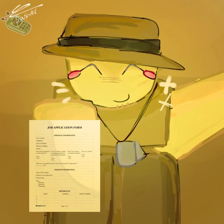 job application jumpscare | Fandom