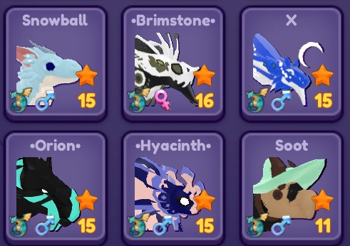 Back from a hiatus! Looking at offers for some of my old dragons | Fandom