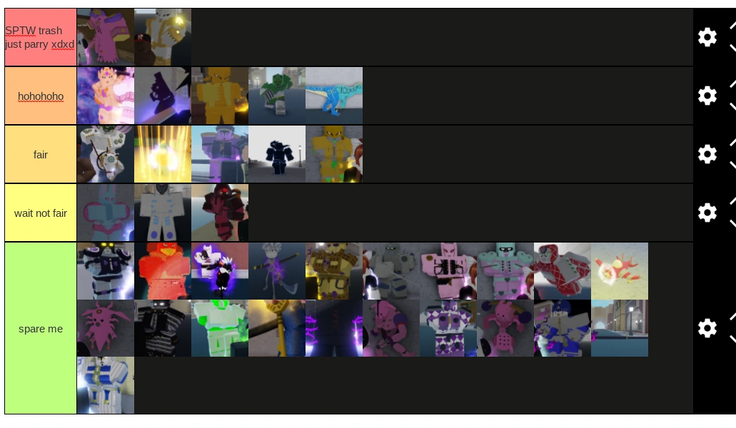 your stand vs star plat the world | Fandom