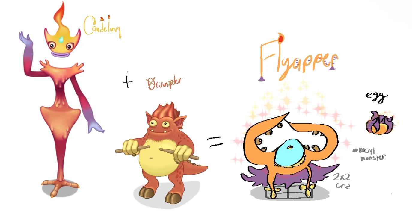 HOTD, Candelarva + Drumpler = Flyapper | Fandom