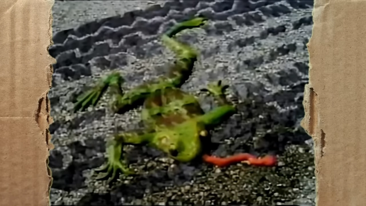 why did the frog cross the road? | Fandom