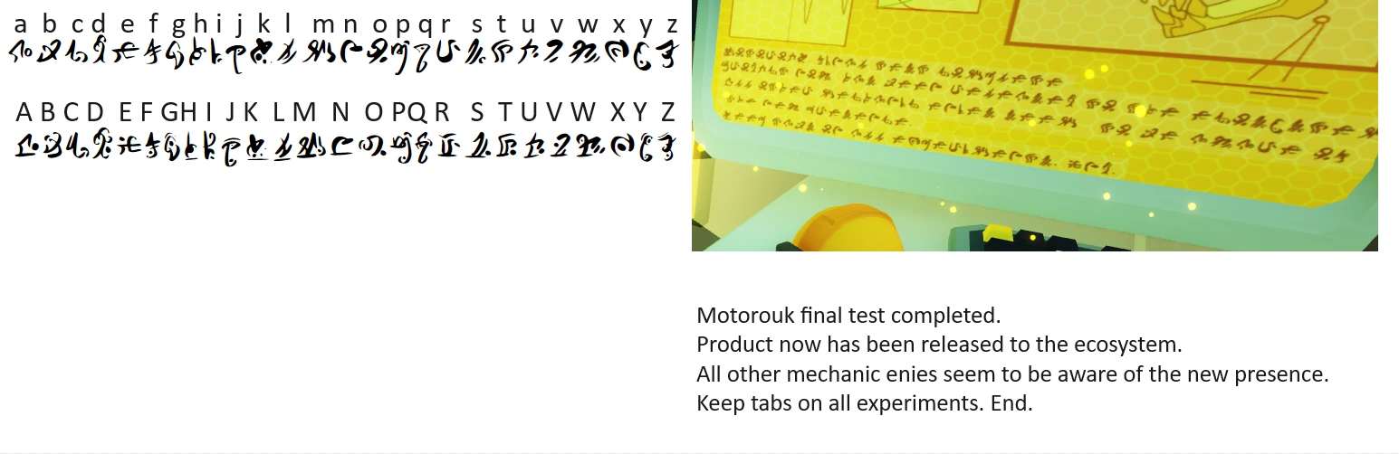 I translated all the sonarian language texts in the boss arena | Fandom