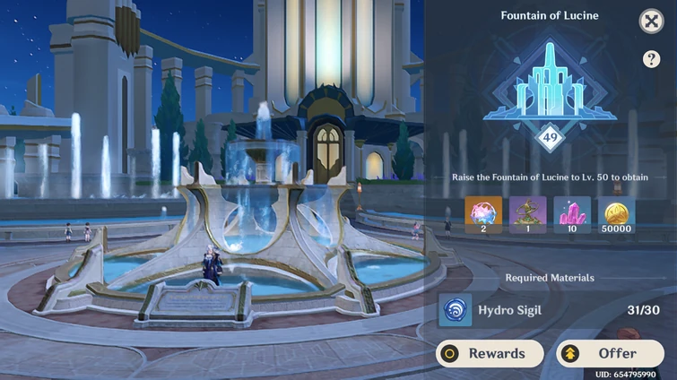 Fully finished Fontaine | Fandom