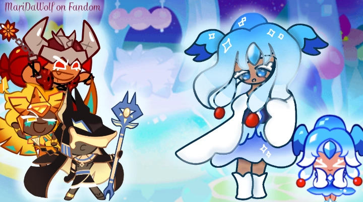 Happy birthday to Blue Slushy Cookie, Mala Sauce Cookie, Golden Cheese ...