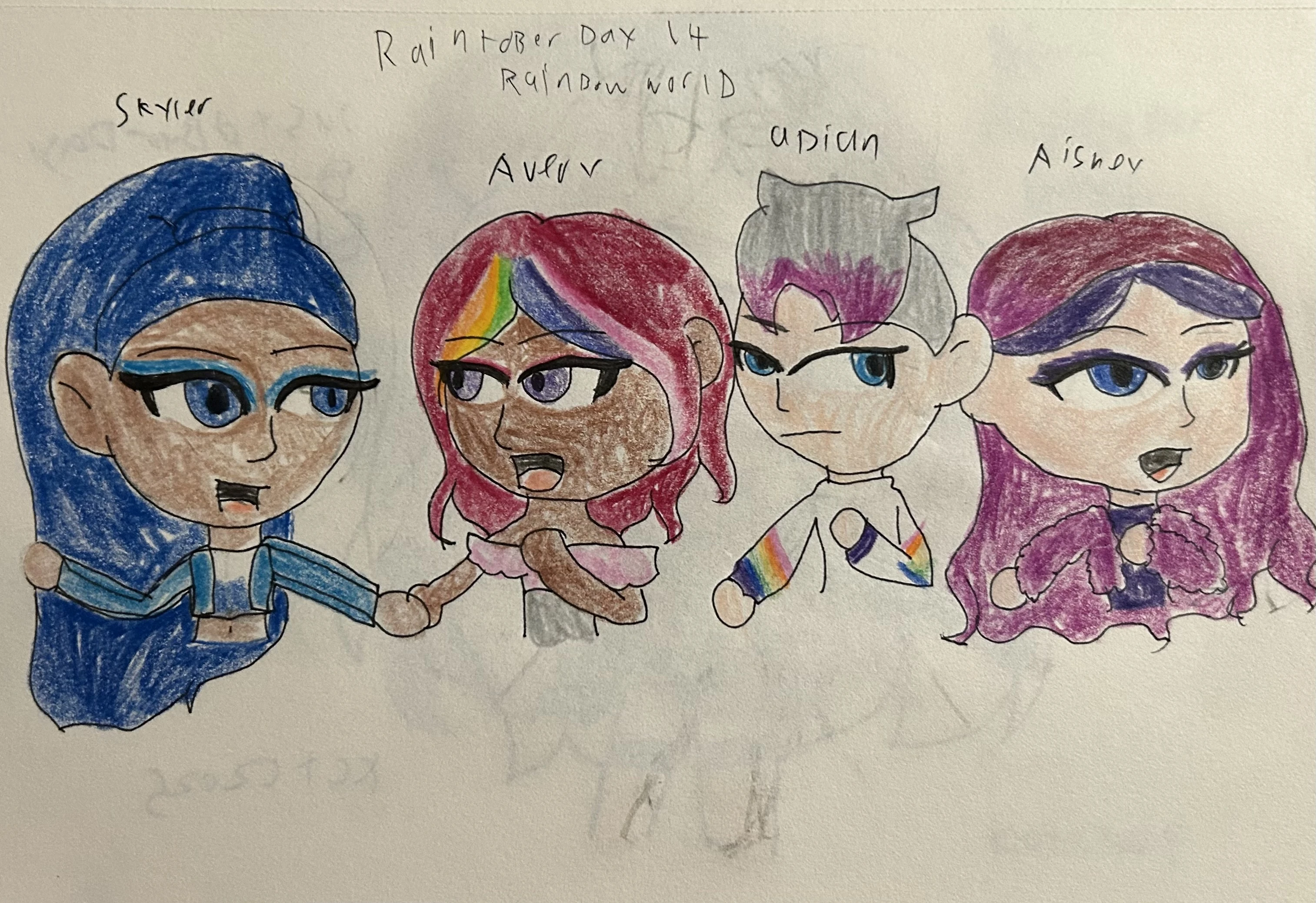 Raintober day 14: Rainbow World | Fandom