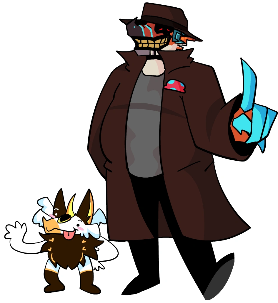 aereis exe : ker.exe and aerby ref sheet i did yesterday for that art ...