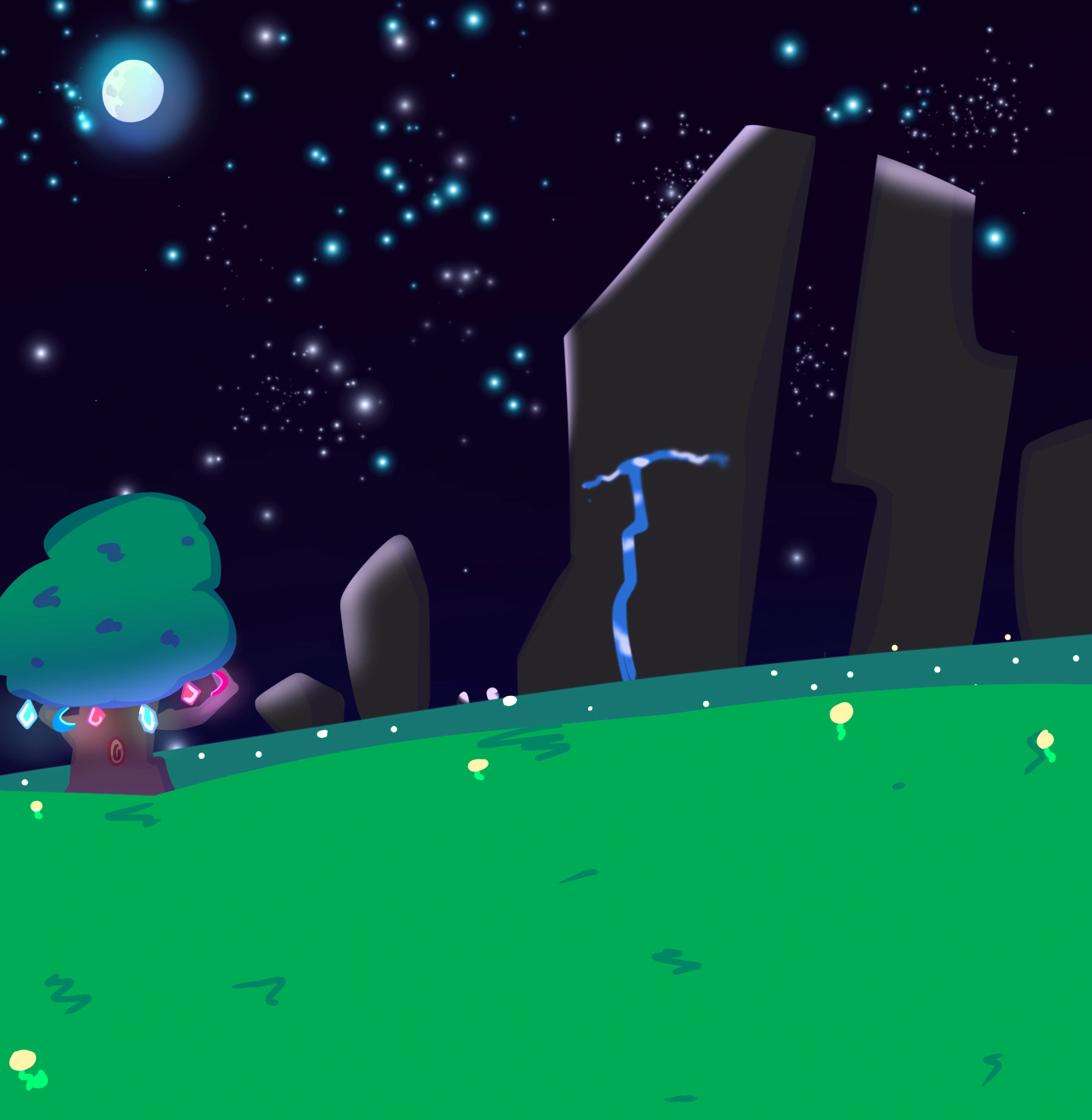 Tonight is one moonlit night. ☆ [Gacha Club WIP] | Fandom