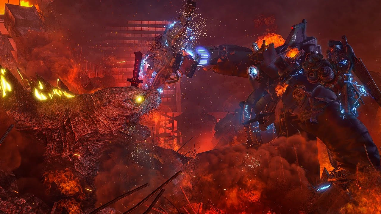 Godzilla vs Titan Cameraman, Titan Speakerman, and Titan TV-Man | Fandom